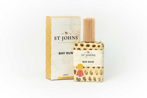 Bay Rum 4oz Cologne Spray | Travel Size Caribbean | St Johns